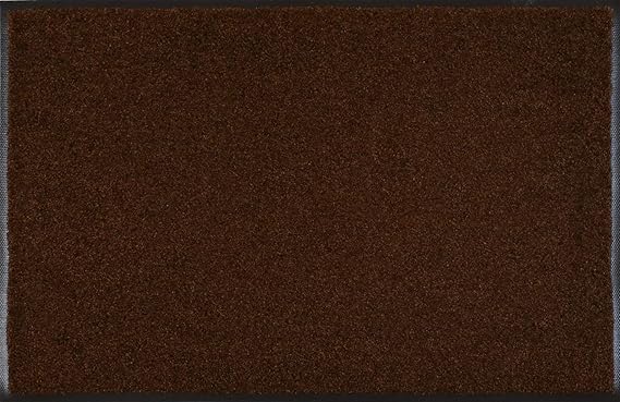 wash+dry Door Mat Dark Brown 50x75 cm brown: Amazon.co.uk: Kitchen & Home