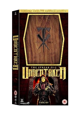 WWE: Undertaker - The Streak 21-1 [Limited Edition Wooden Coffin Boxset ...