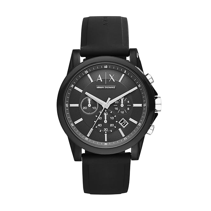 Buy Armani Exchange Analog Black Dial Unisex Watch - AX1326 at Amazon.in
