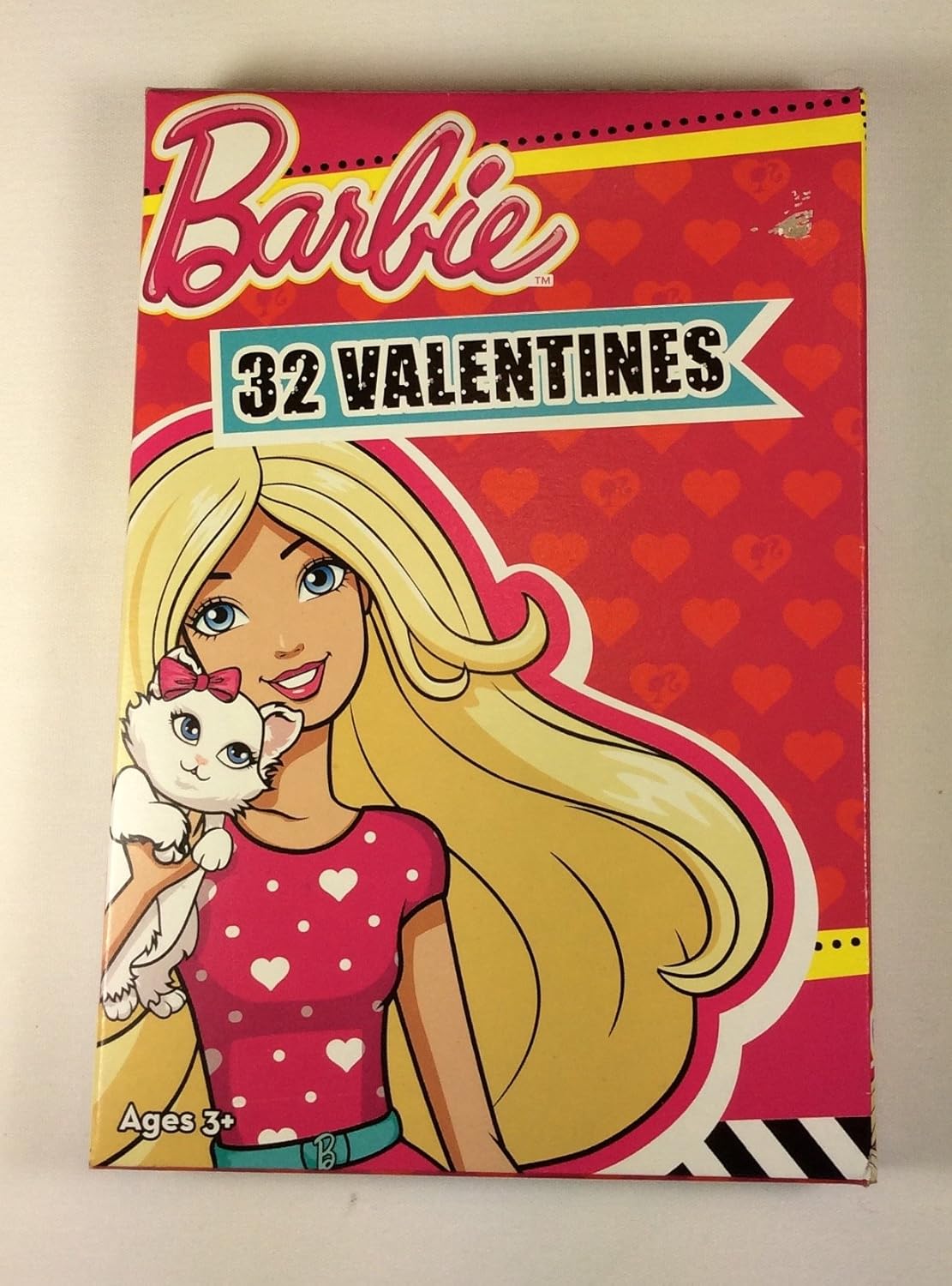 Amazon.com : Barbie Valentines Cards 32 Cards : Office Products