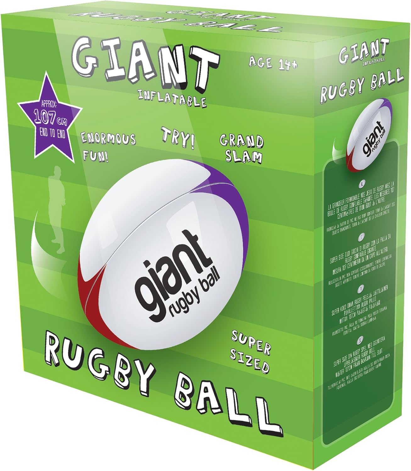 Oliphant Giant Inflatable Rugby Ball – BigaMart