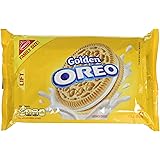 Amazon.com: OREO Golden Sandwich Cookies, Vanilla Flavor, 1 Resealable ...