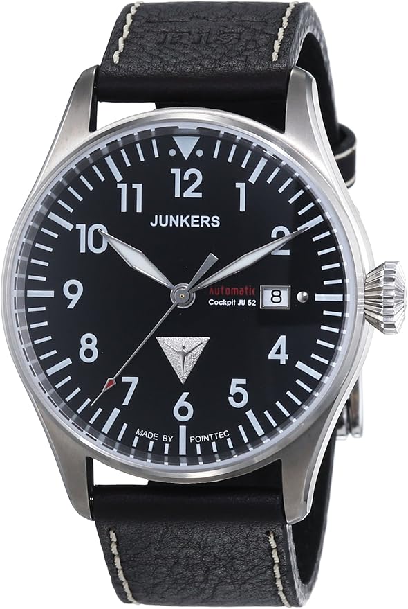 Junkers JU-52 Cockpit Series Swiss ETA Automatic Aviator Watch 6156-2 ...