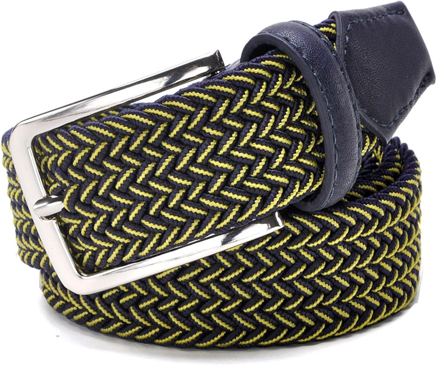 Cinturón elástico elástico de lona elástico trenzado elástico tejido ...