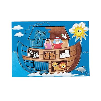 Noah's Ark Scratch and Reveal Crafts Kit for Kids Philippines | Ubuy