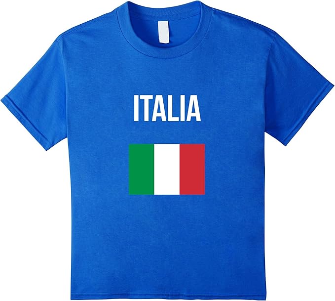 Amazon.com: Italy Italian Flag T-Shirt Italia Flag Tee: Clothing