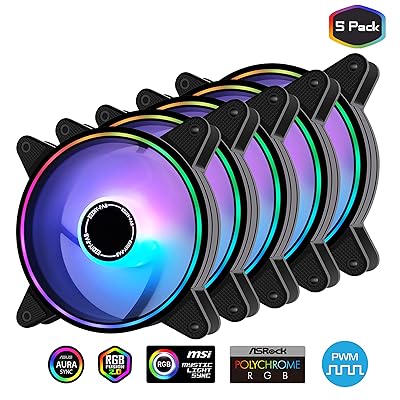 EZDIY-FAB Moonlight 120mm RGB PWM Case Fan with RGB Nepal | Ubuy