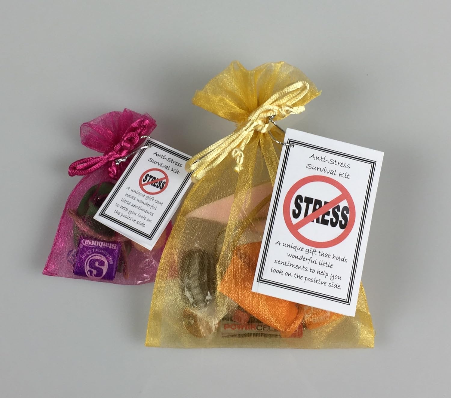 Anti-Stress Survival Kit Novelty Keepsake Gift with Personalised Option ...