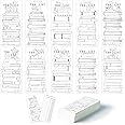 Amazon.com: COcnny Reading Tracker Log Bookmarks - 100pcs Read List ...