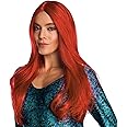Amazon.com: Rubies Aquaman Movie Mera Wig Multicolor : Clothing, Shoes ...