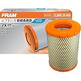Amazon.com: FRAM Extra Guard CA12404 Replacement Engine Air Filter for ...