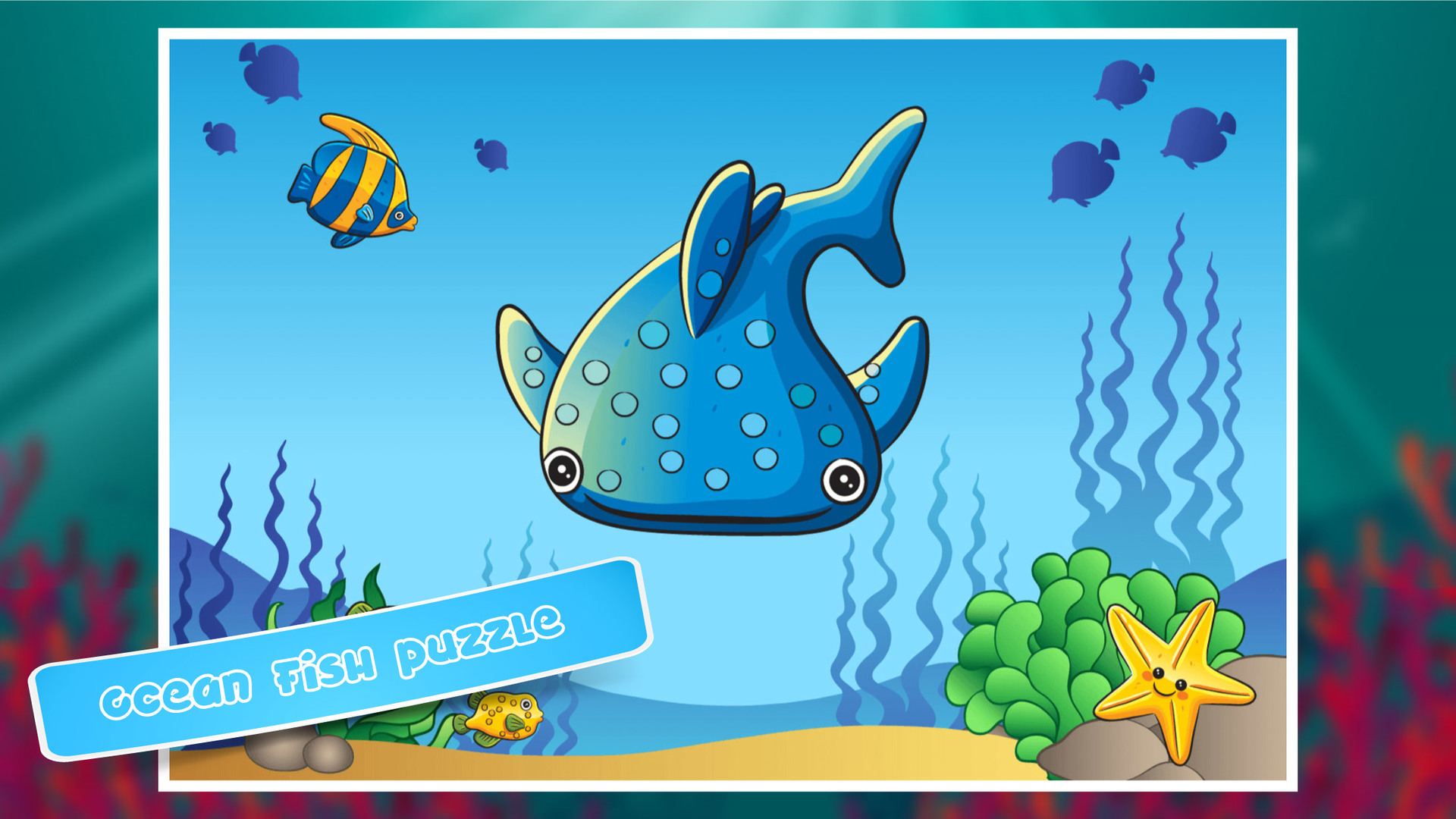 Fun Ocean Fish Jigsaw Puzzles for kids and toddlers - Free to try ...