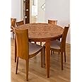 Amazon.com: Jobar IdeaWorks Decorative Stretch Table Cover - Wood ...