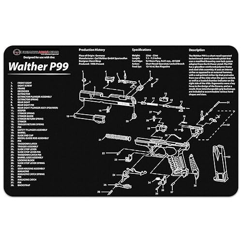 Ultimate Arms Gear WALTHER P99 Gunsmith & Armorer's Cleaning Work Tool ...