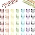 Amazon.com : Chengu 20 Pcs Cinch Wire Binding Wire Twin Binding Spines Twin Loop Spines Double ...