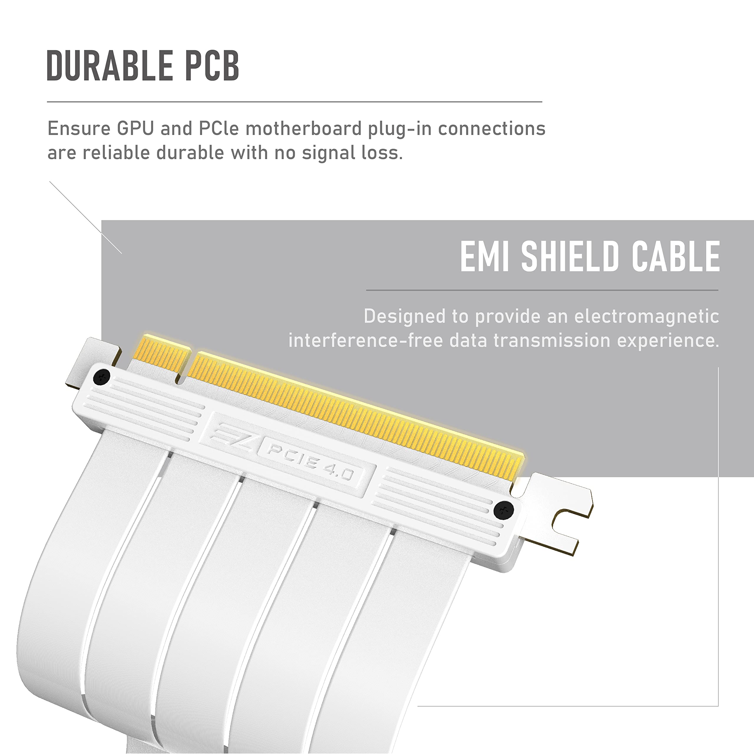 Mua EZDIY-FAB PCIE Gen 4 16x Extreme Flexible, High Speed Riser Cable ...