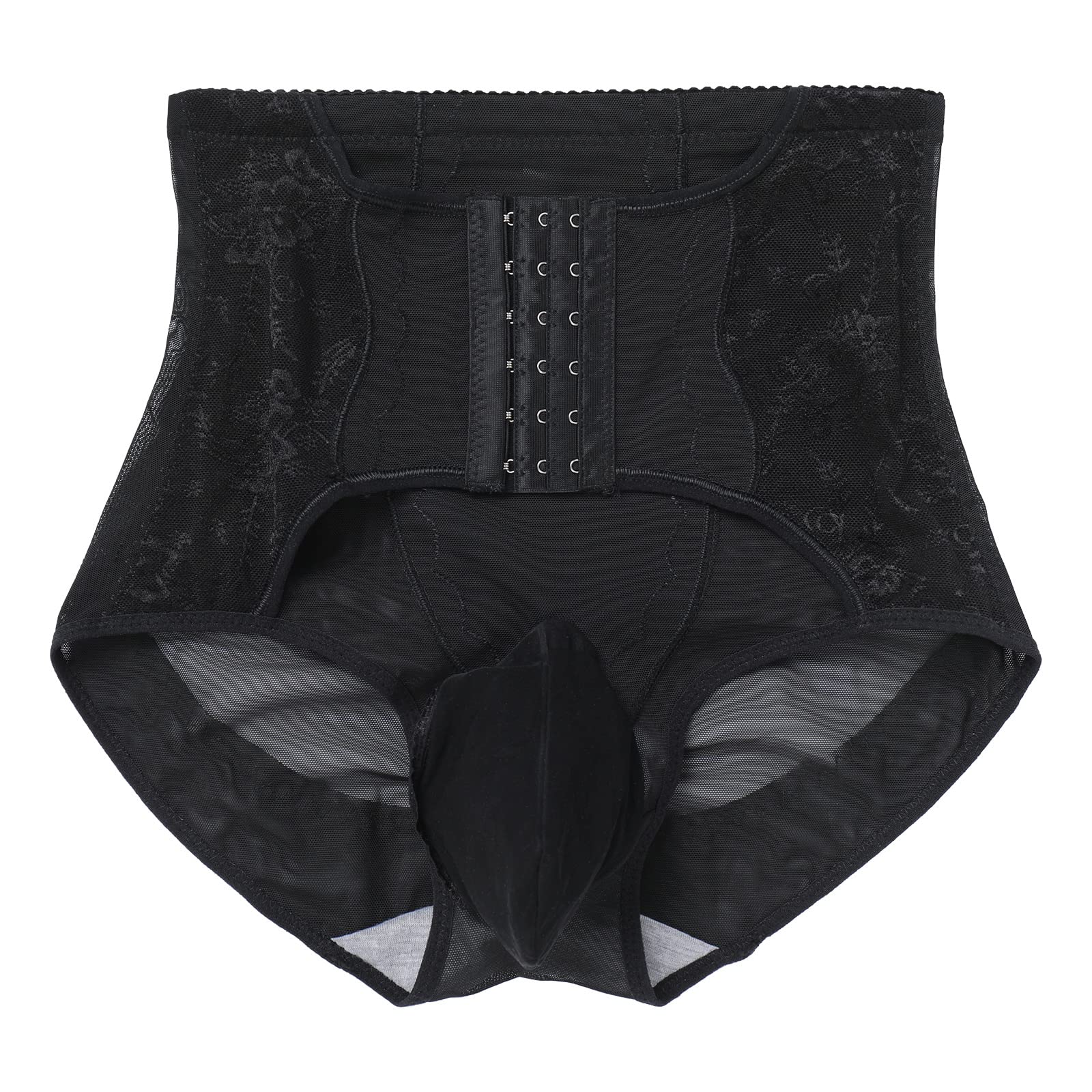 ABAFIP Men's Tummy Control Shapewear Underwear High Waist Body Shaper ...