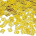 Amazon.com: Honbay 2100 Pieces 1.6Oz Double Sided Sparkly Number 50 ...
