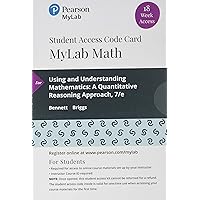 Amazon.com: Using & Understanding Mathematics: A Quantitative Reasoning Approach -- MyLab Math ...