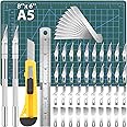 Amazon.com: DIYSELF Craft Hobby Knife Exacto Knife Set, 2PCS Precision ...