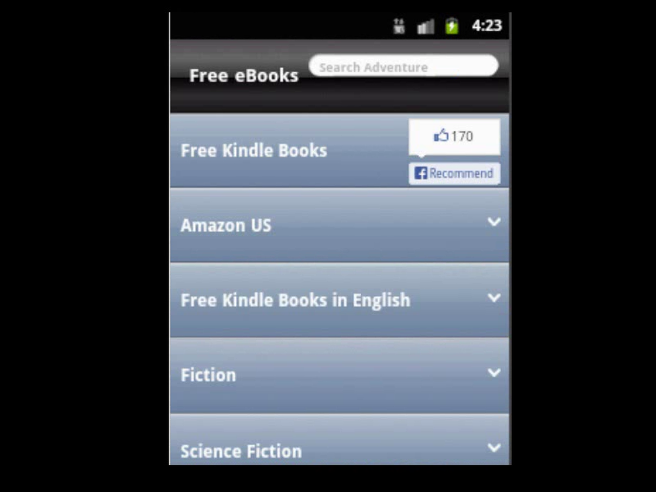 Free eBooks - App on Amazon Appstore