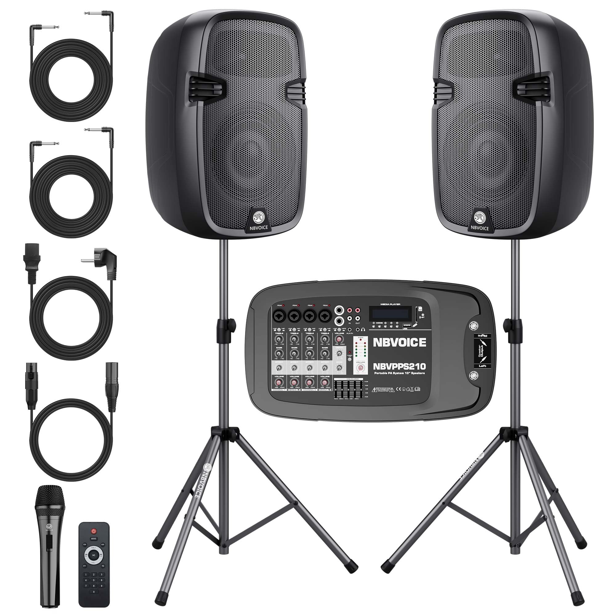 MISSING ITEMS - CONTENT IN DESCRIPTION - INVOICE 10" 600W Professional ...