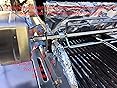Amazon.com : OneGrill Heavy Duty Chrome Steel Universal Grill Rotisserie Kit with 13 Watt 50 lb ...