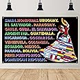 Amazon.com: Hispanic Heritage Month Decorations Latin American Banner ...