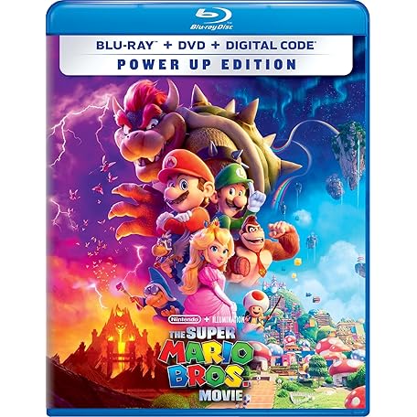 Mua The Super Mario Bros. Movie - Power Up Edition Blu-ray + DVD ...