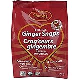 Shasha Co Organic Spelt Ginger Snap Cookie Bags, 300 grams : Amazon.ca ...