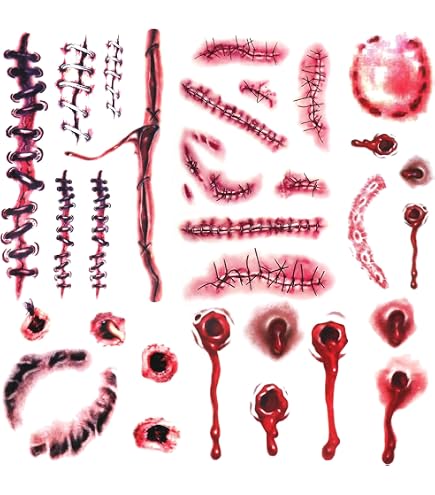 Bullet Wound Scar Tattoo