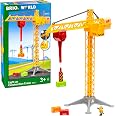 Amazon.com: Brio 33835 Construction Crane with Lights | Wooden Toy ...