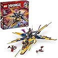 LEGO NINJAGO Ras and Arin's Super Storm Jet Toy - Building Toy for Kids ...