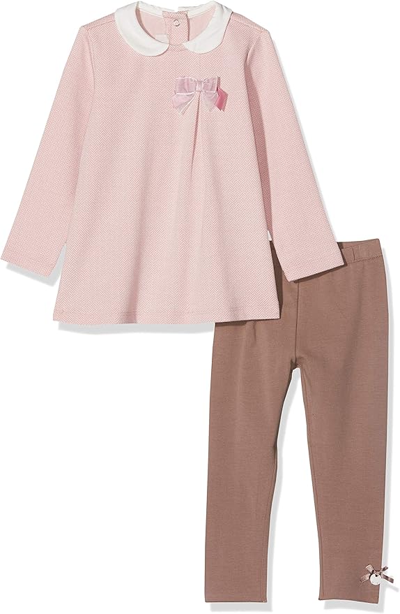 chicco Baby Girls' Completo Sweatshirt Con Leggings Clothing Set ...