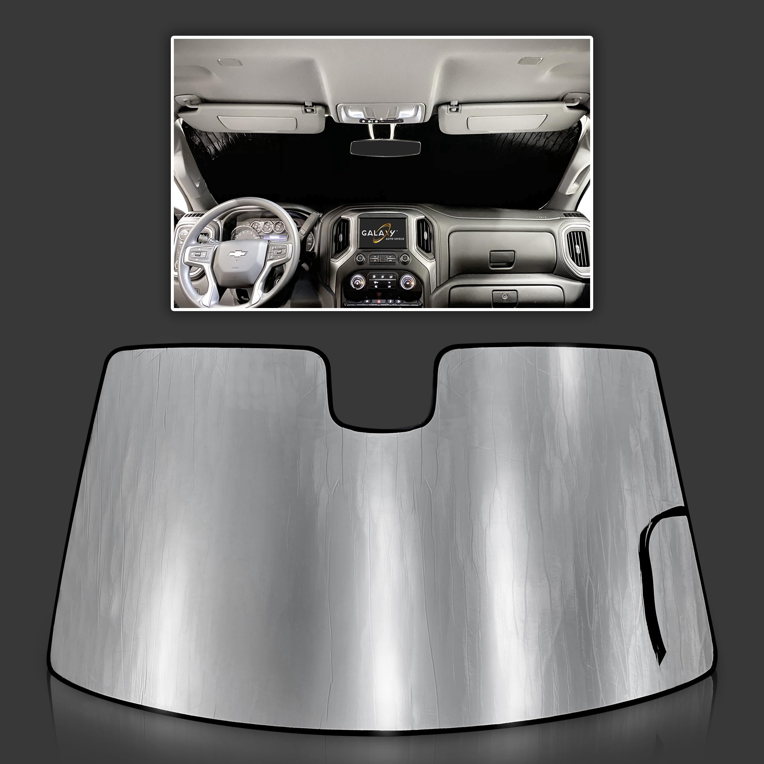 Custom Fit Windshield Sun Shade for 2019 2020 2021 2022 2023 2024 2025 ...