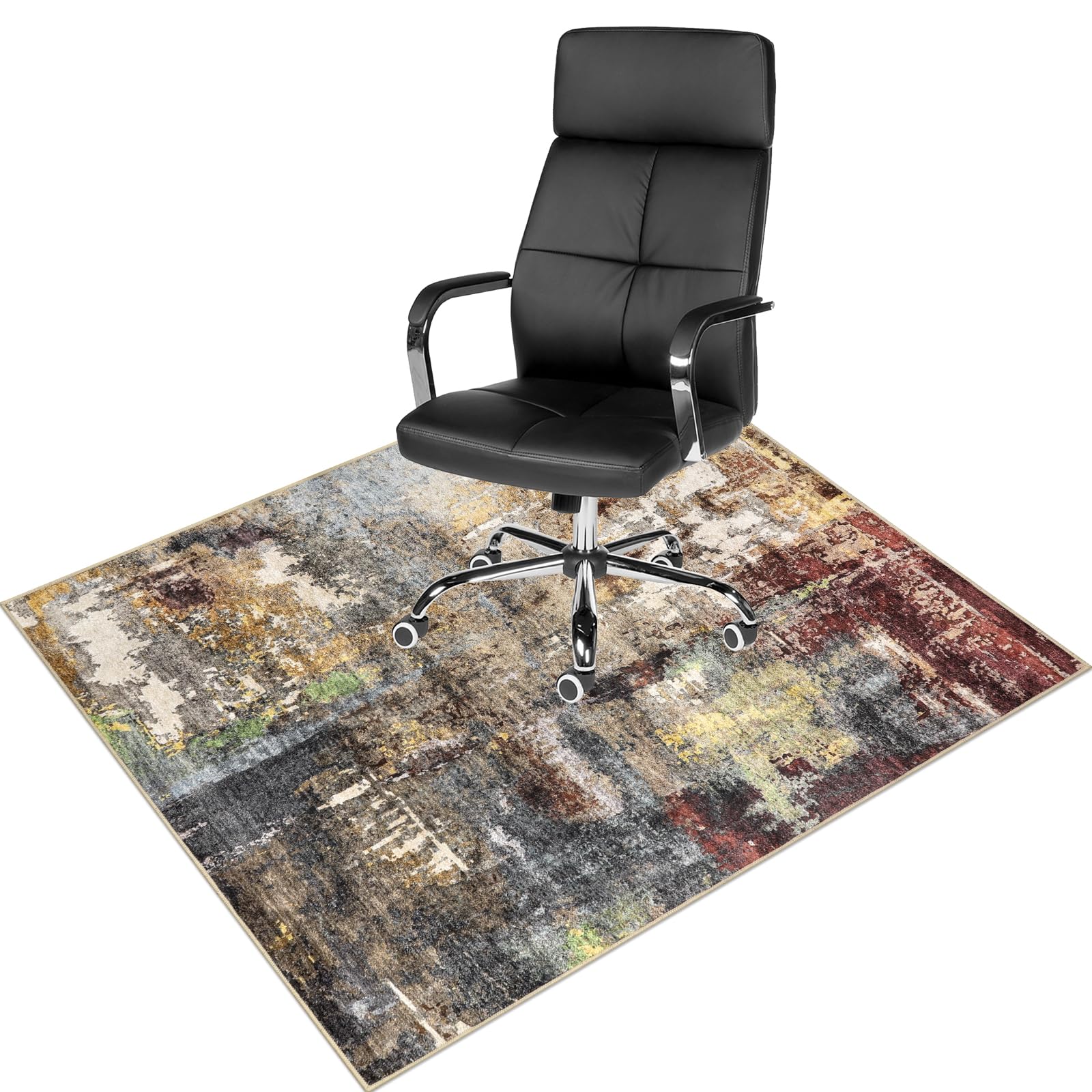 Anidaroel Office Chair Mat for Hardwood Floor, 48"x60" Under Desk Chair ...