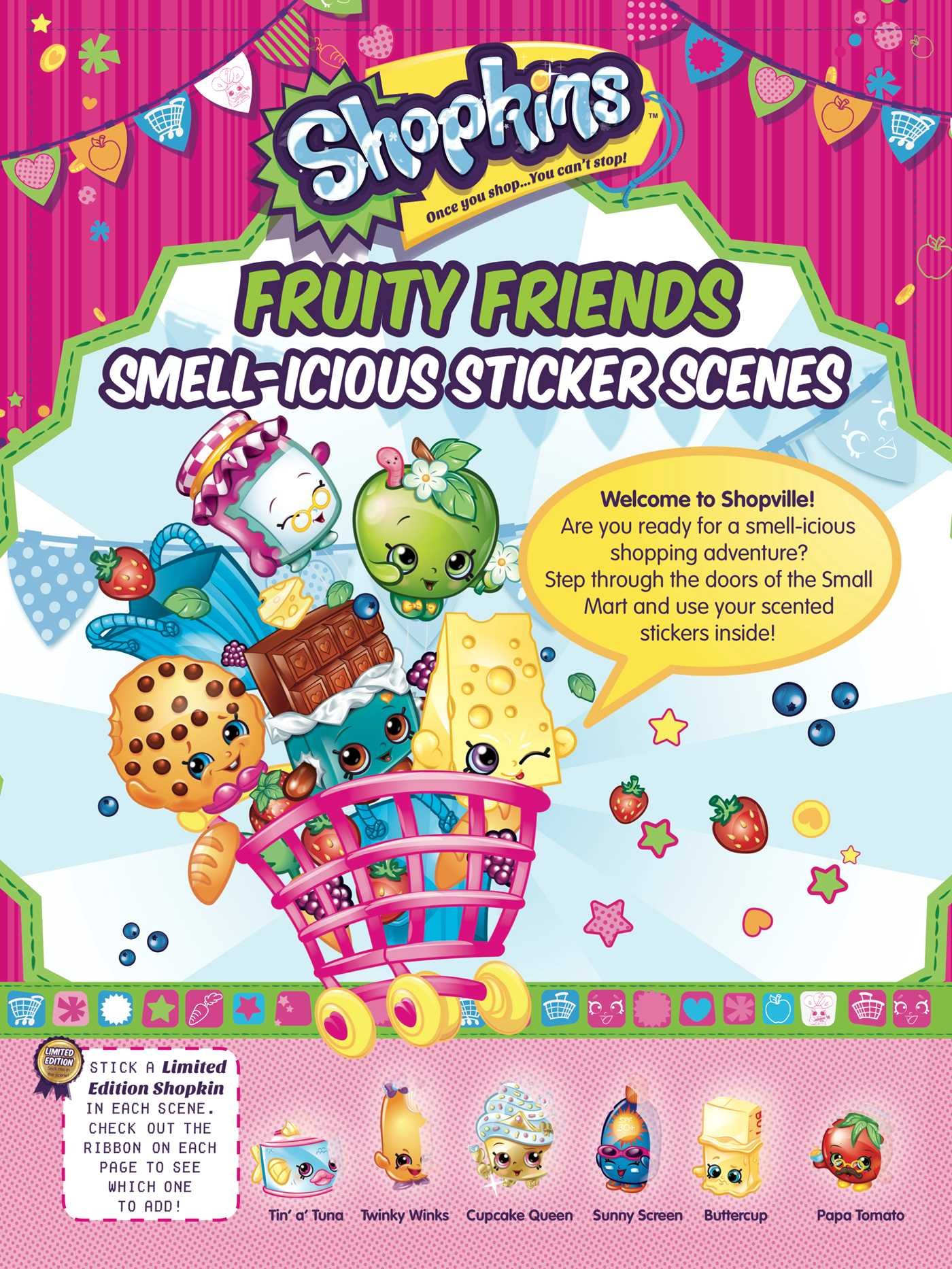 Mua Shopkins Fruity Friends/Strawberry Kiss (Sticker and Activity Book ...