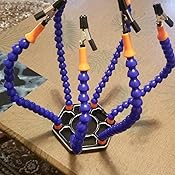 Helping Hand Soldering Third Hands Vise with 6 Flexible Arms Aluminum ...
