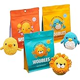 Amazon.com: The Woobles Beginners Crochet Kit with Easy Peasy Yarn as ...