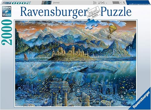 Ravensburger - Wisdom Whale - 2000 Piece Jigsaw Puzzle - Stunning ...