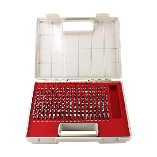 TEXALAN(R) Steel Pin Gage Set Minus Heat Treated with Storage Case M1 ...