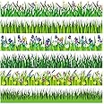 Amazon.com: Konsait Bulletin Board Borders Set, 55Ft Green Grass Border ...