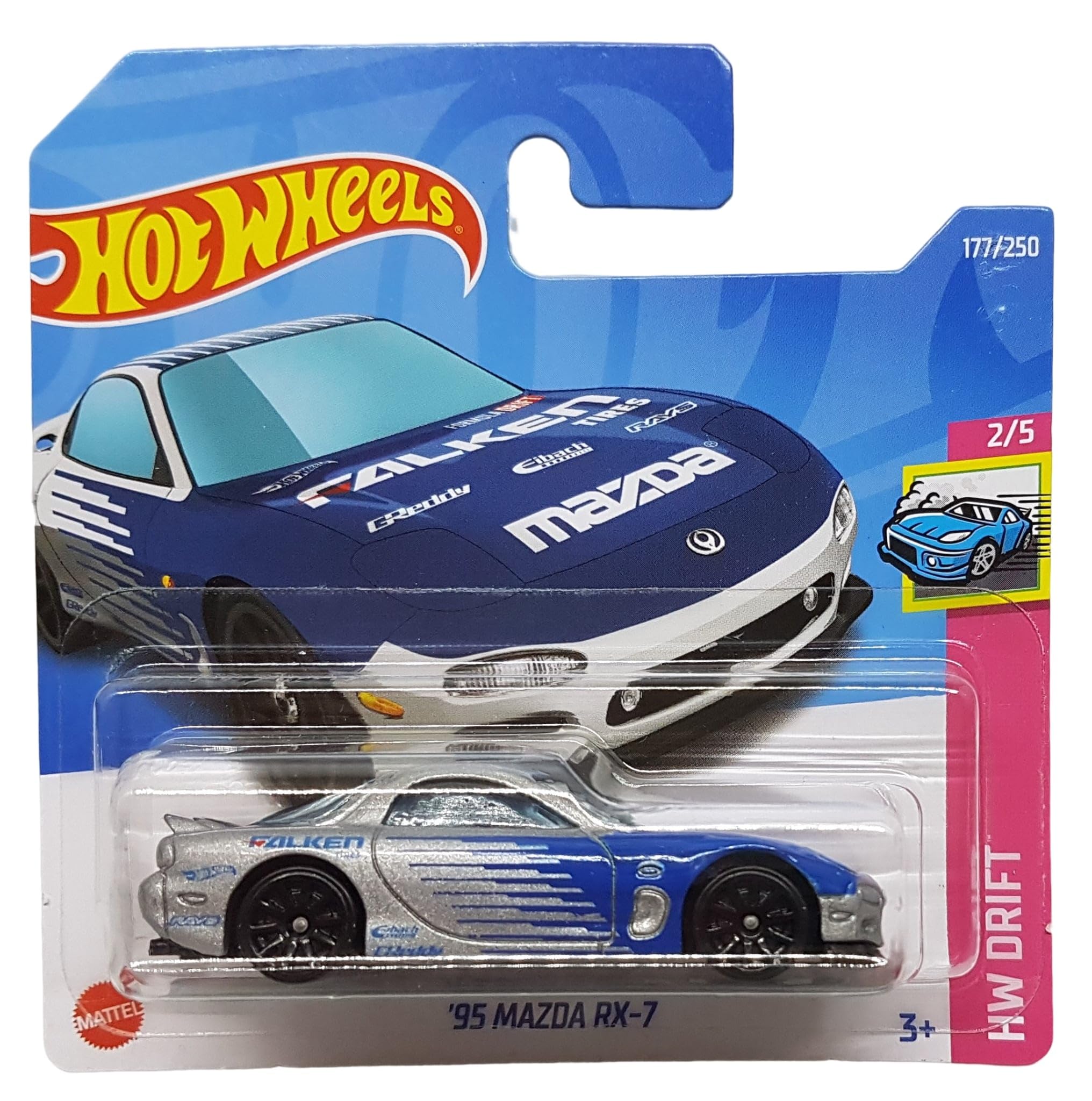 Mua Hot Wheels - ´95 Mazda RX-7 - HW Drift 2/5 - HCX62 - Short Card ...