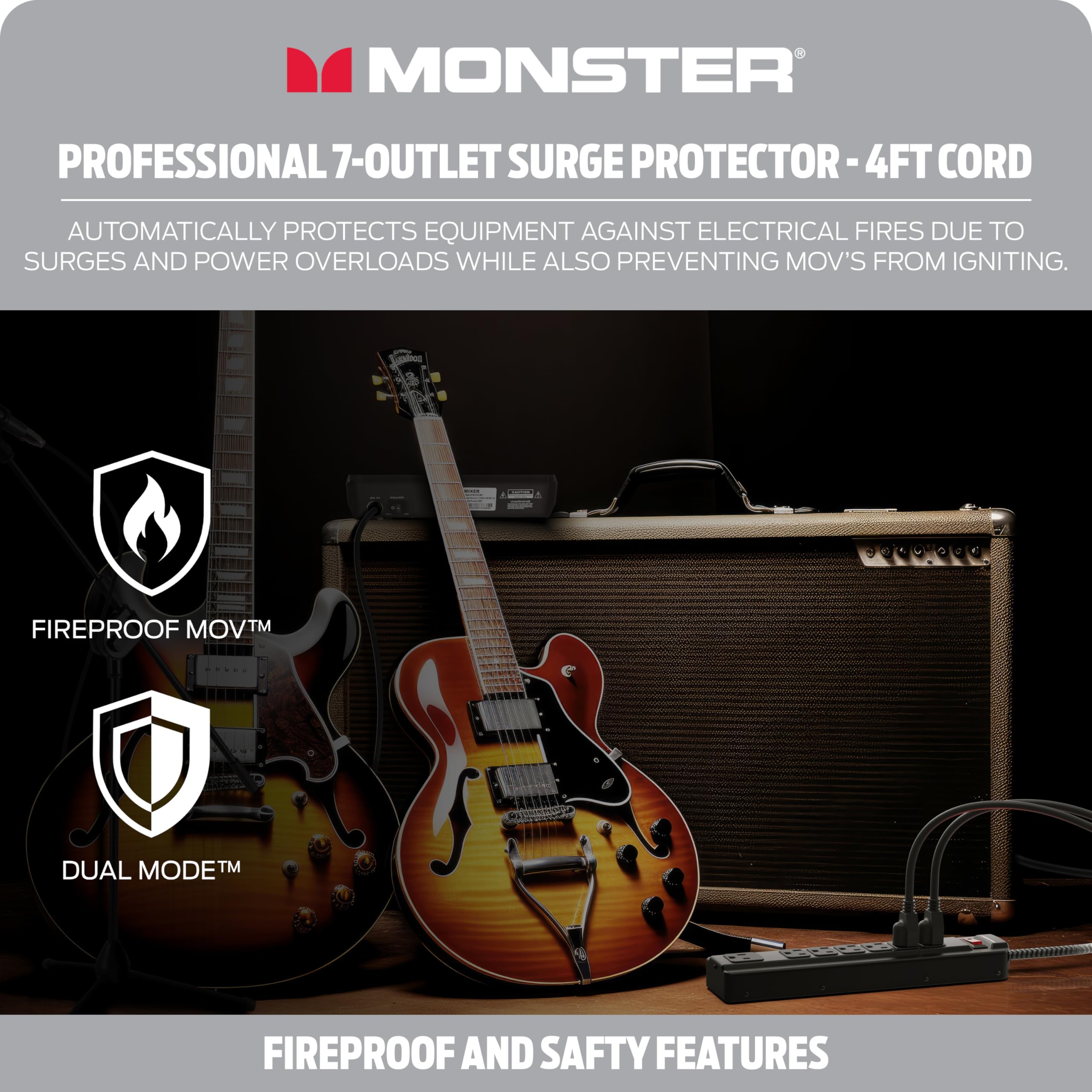 Mua Monster Pro MI Professional Surge Protector Power Strip with ...