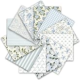 Amazon.com: Whaline 12Pcs Spring Cotton Fabric Bundles 18 x 22 Inch ...
