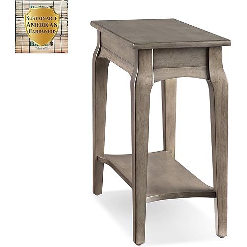 Amazon.com: Leick Home Stratus Chairside End Table, Smoke Gray: Kitchen ...