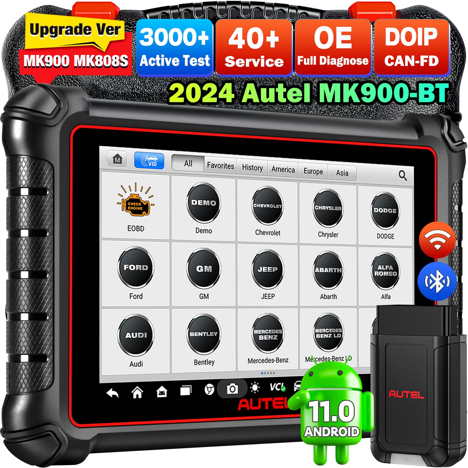 Mua MaxiCOM MK900BT Scanner, 2024 8in MK900-BT up of MK900 MX900 ...