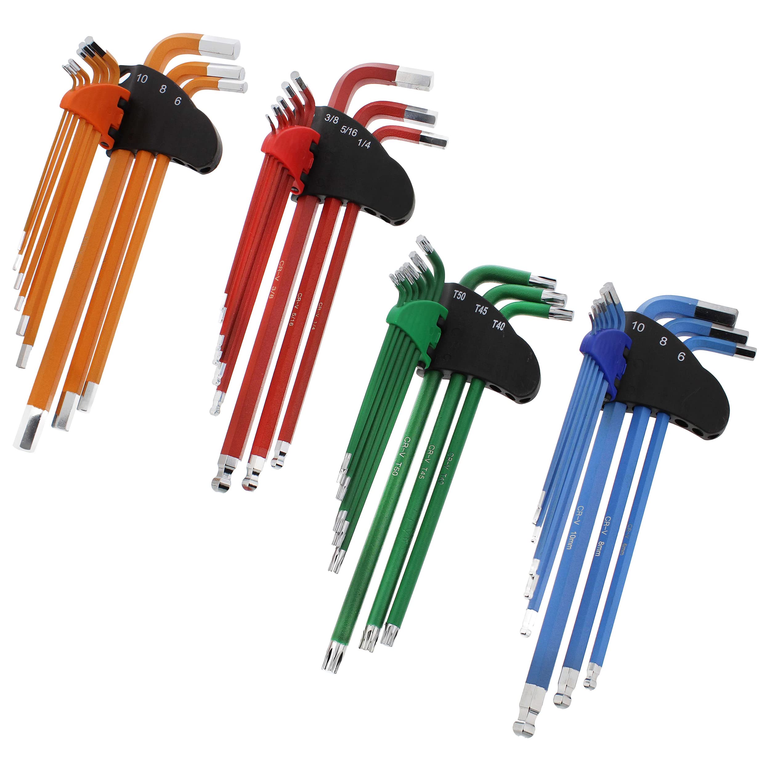 Mua ABN 36 Piece Pocket Allen Key Sets - 4pk Torx, Hex, and Ball End ...