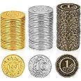 Amazon.com: Byhoo 150 PCS Metal DND Coins, 1.2" Gold Silver Copper ...