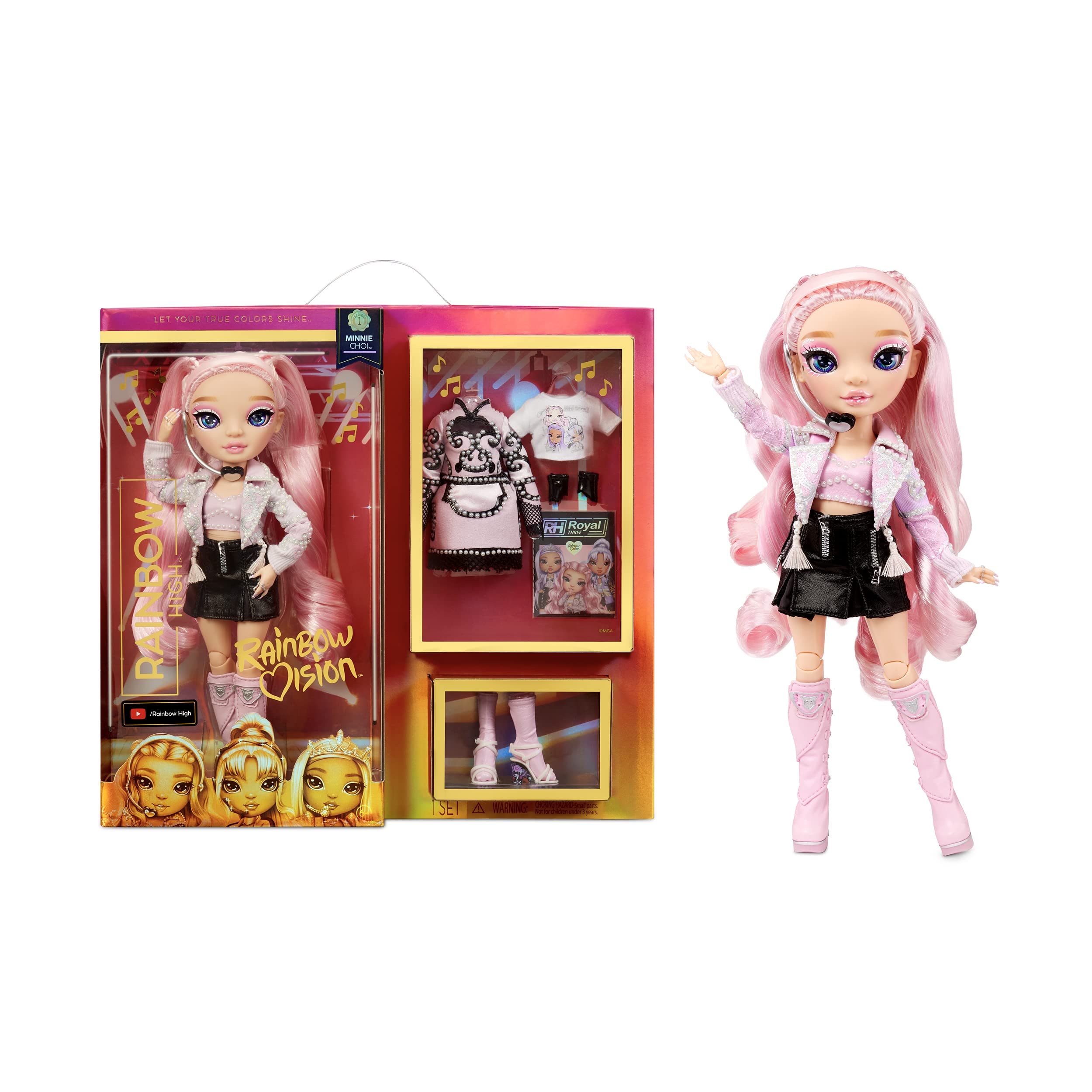 Mua Rainbow High Rainbow Vision Royal Three K-Pop- Minnie Choi Posable ...
